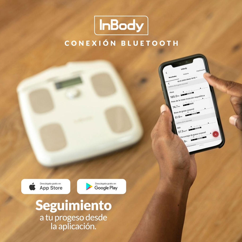 Báscula premium InBody Dial Blanco H20N | InBody